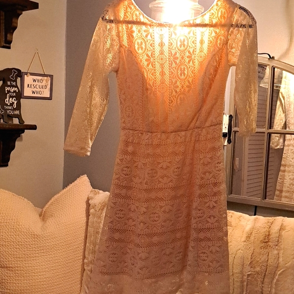 Dresses | Lacy Baby Doll Dress | Poshmark